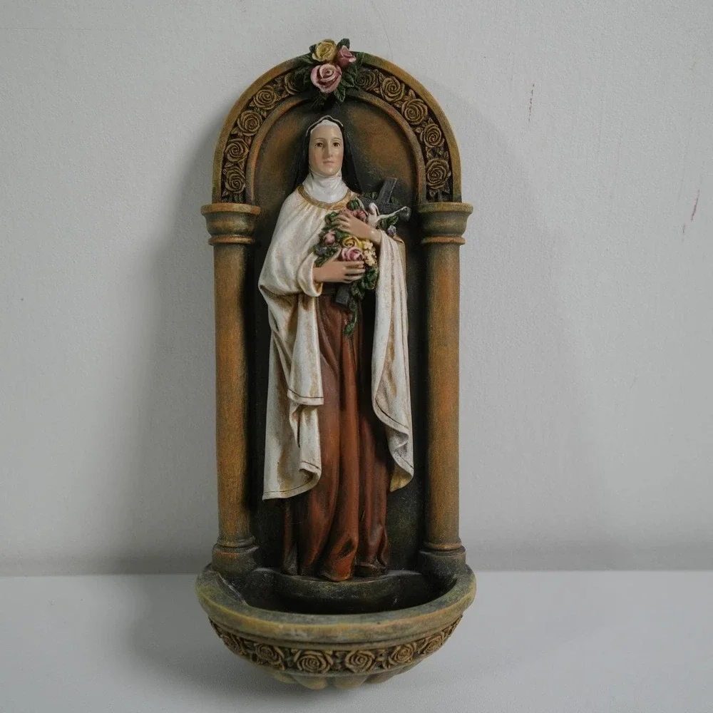 Roman | Wall Decor | Roman Inc St Therese Holy Water Font Wall Hanging ...